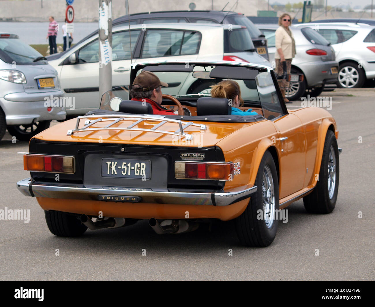 Triumph tr6 hi-res stock photography and images - Alamy