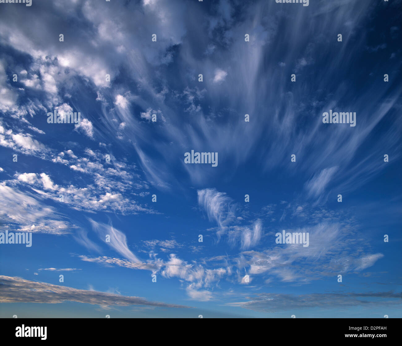 Interesting or dramatic sky for use as composite or background Stock ...