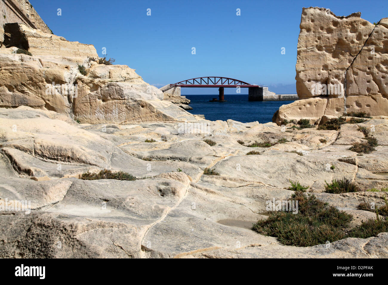 The newly built ( 2011 ) Breakwater bridge at the entrance to Grand ...