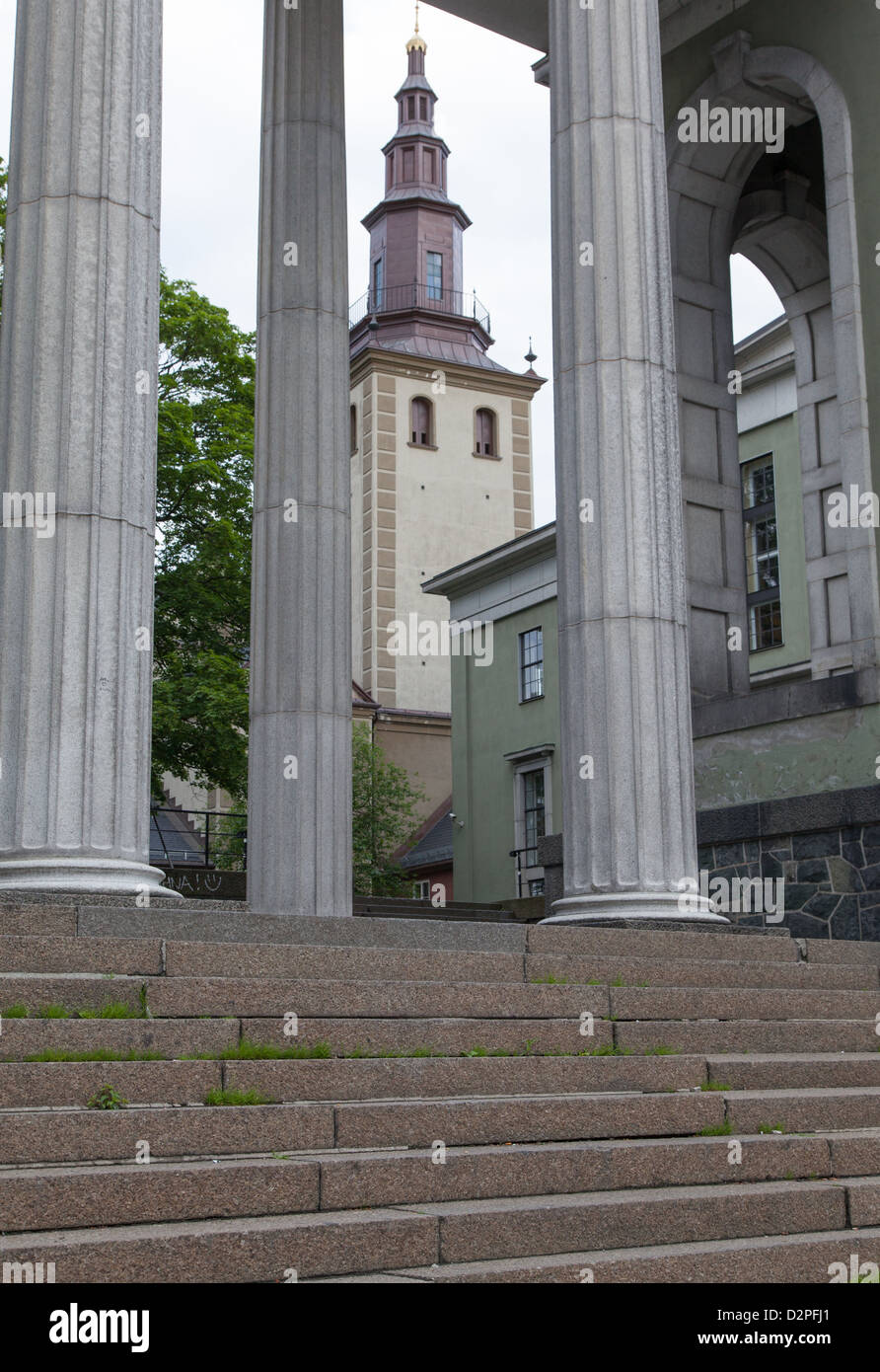 A Church in Oslo Norway Stock Photo - Alamy