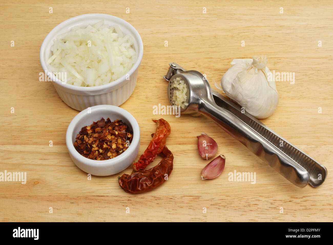 Chilli garlic hi-res stock photography and images - Alamy