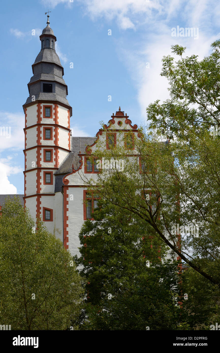 The historic renaissance palace in Hadamar Stock Photo - Alamy