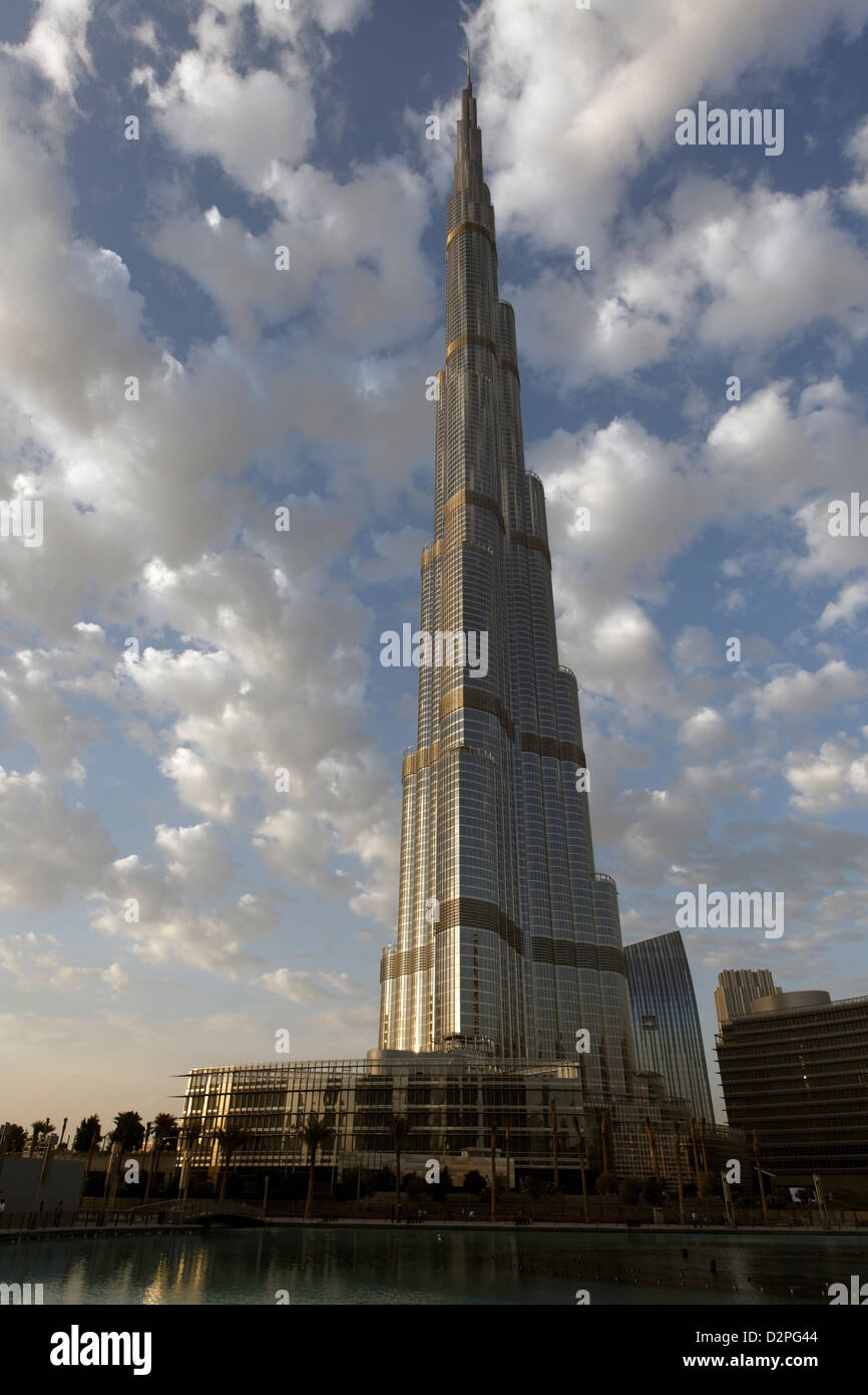 Burj Khalifa, Dubai - The tallest man-made structure in the world Stock ...