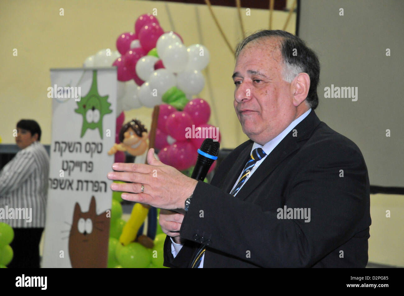 Yona Yahav, the mayor of Haifa, The capital of Northern Israel, 30 ...