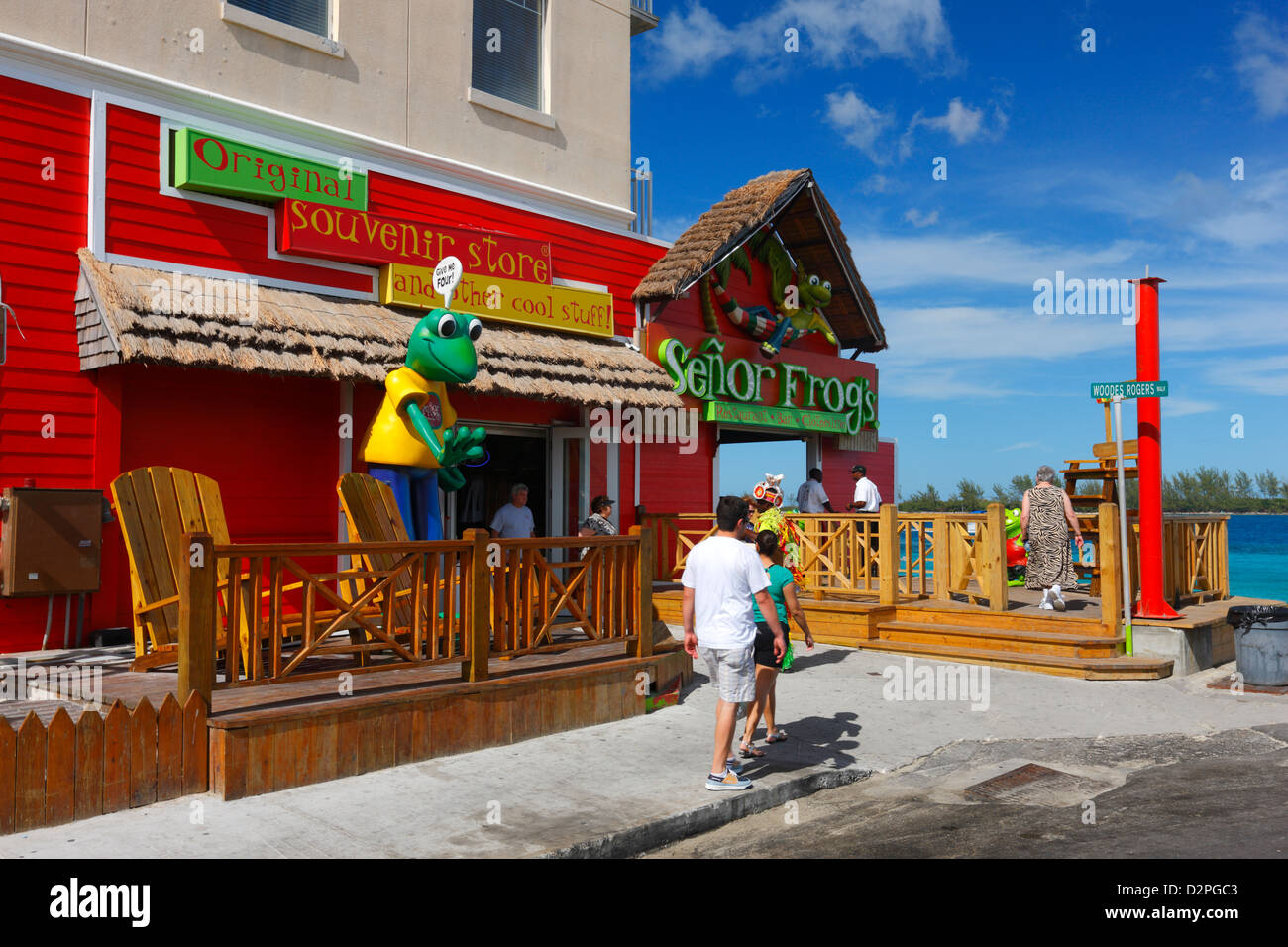 Senor frog bar - Nassau Bahamas Stock Photo - Alamy