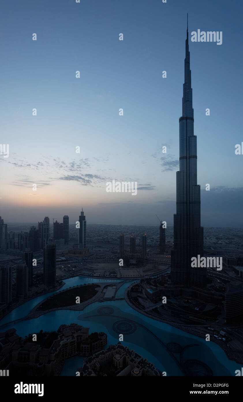 Burj Khalifa, Dubai - The tallest man-made structure in the world ...