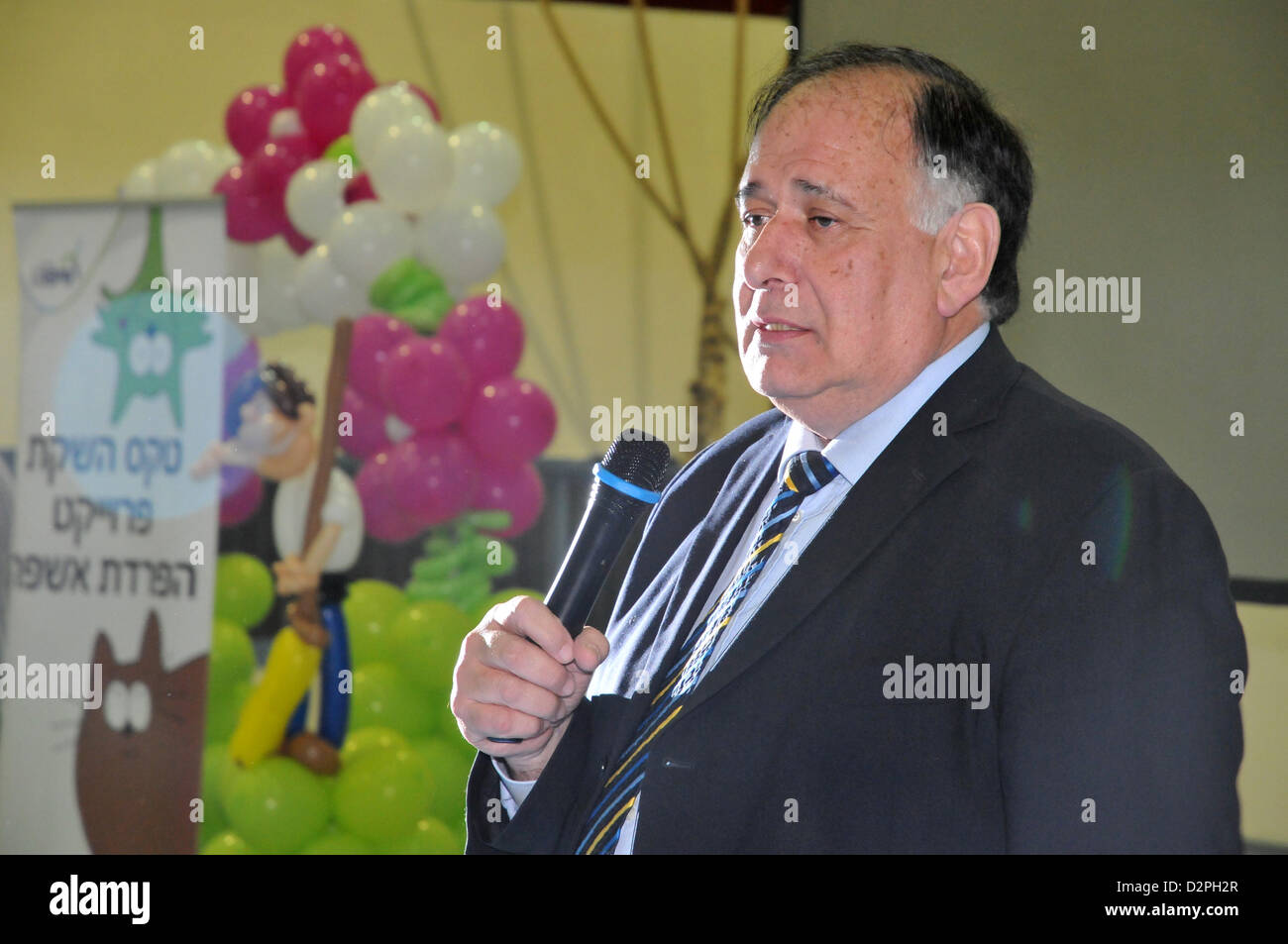 Yona Yahav, the mayor of Haifa, The capital of Northern Israel, 30 ...