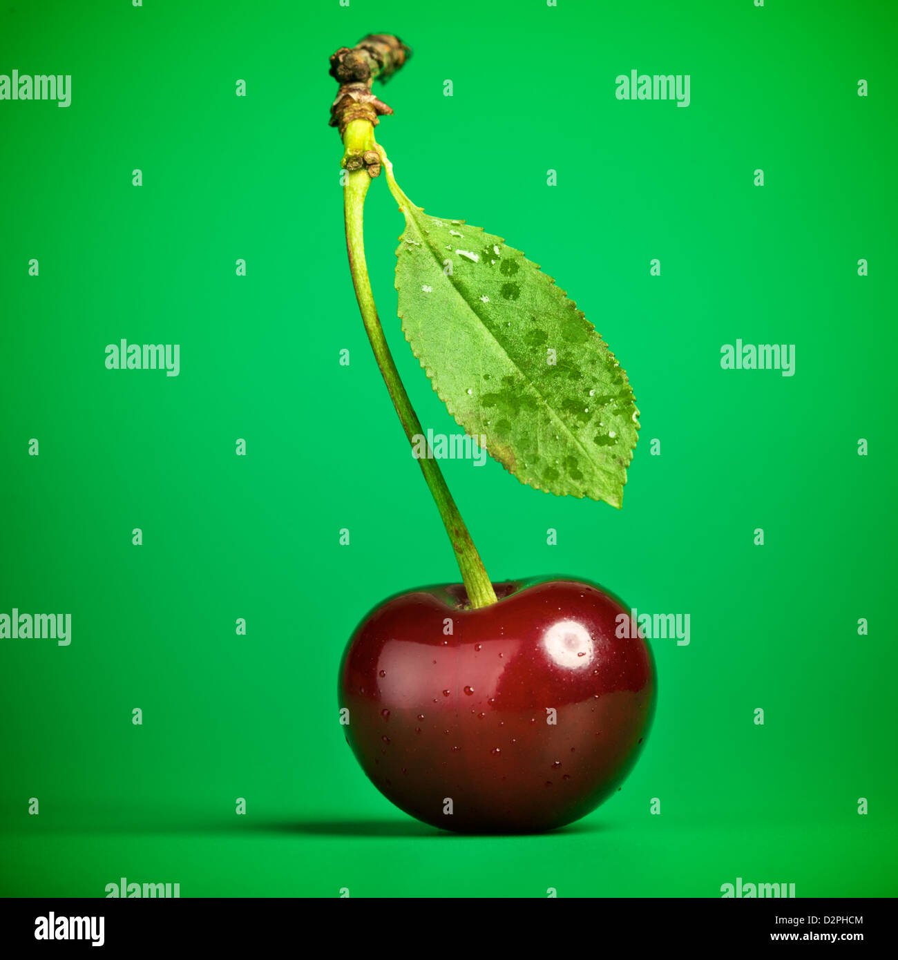 Passion fruit with green leaf hi-res stock photography and images - Alamy