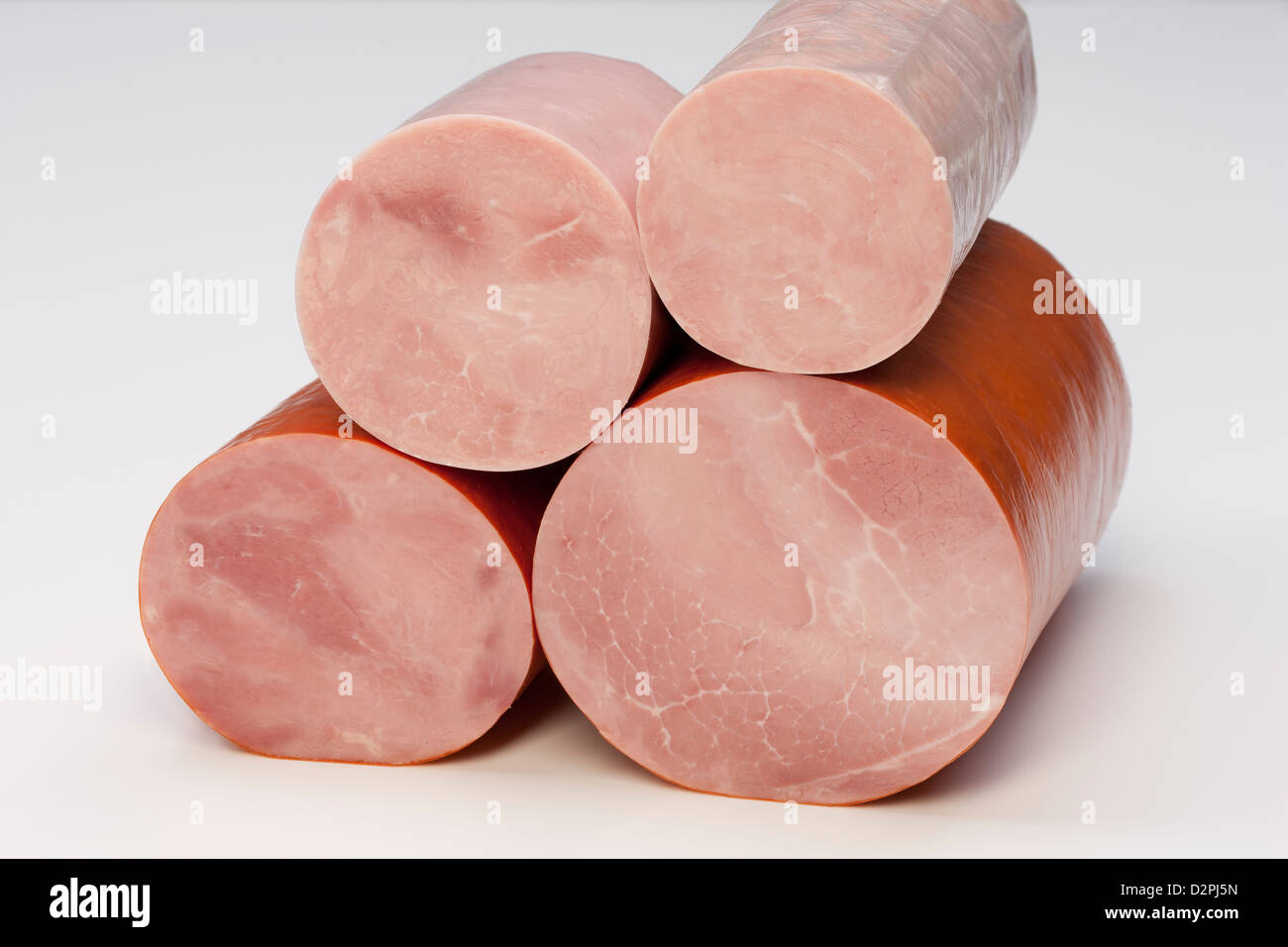 Riedlingen, Germany, ham pieces on Stock Photo - Alamy