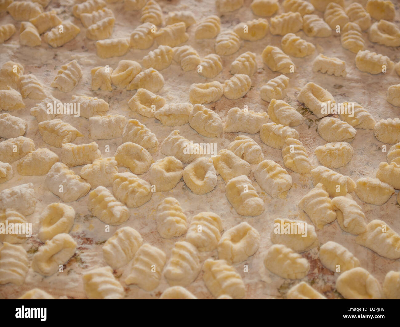 Gnocchi pasta traditional italian food made with potato Stock Photo - Alamy