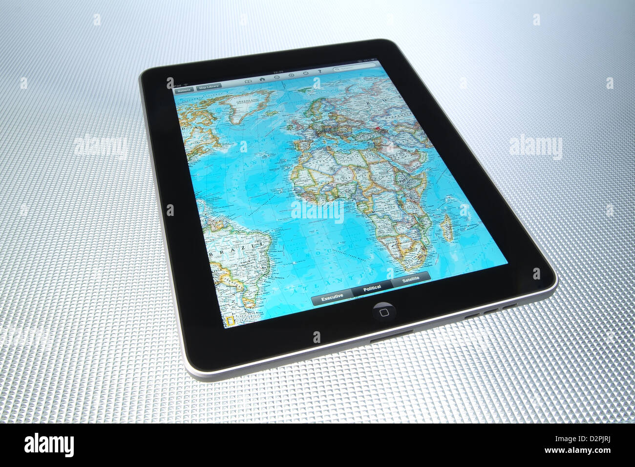 Portable map hi-res stock photography and images - Alamy