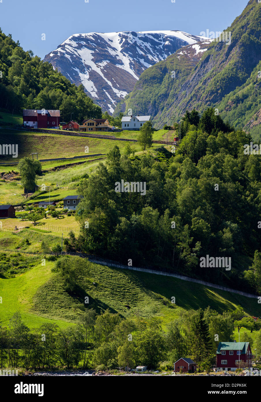 Naeroyfjord norway farm hi-res stock photography and images - Alamy