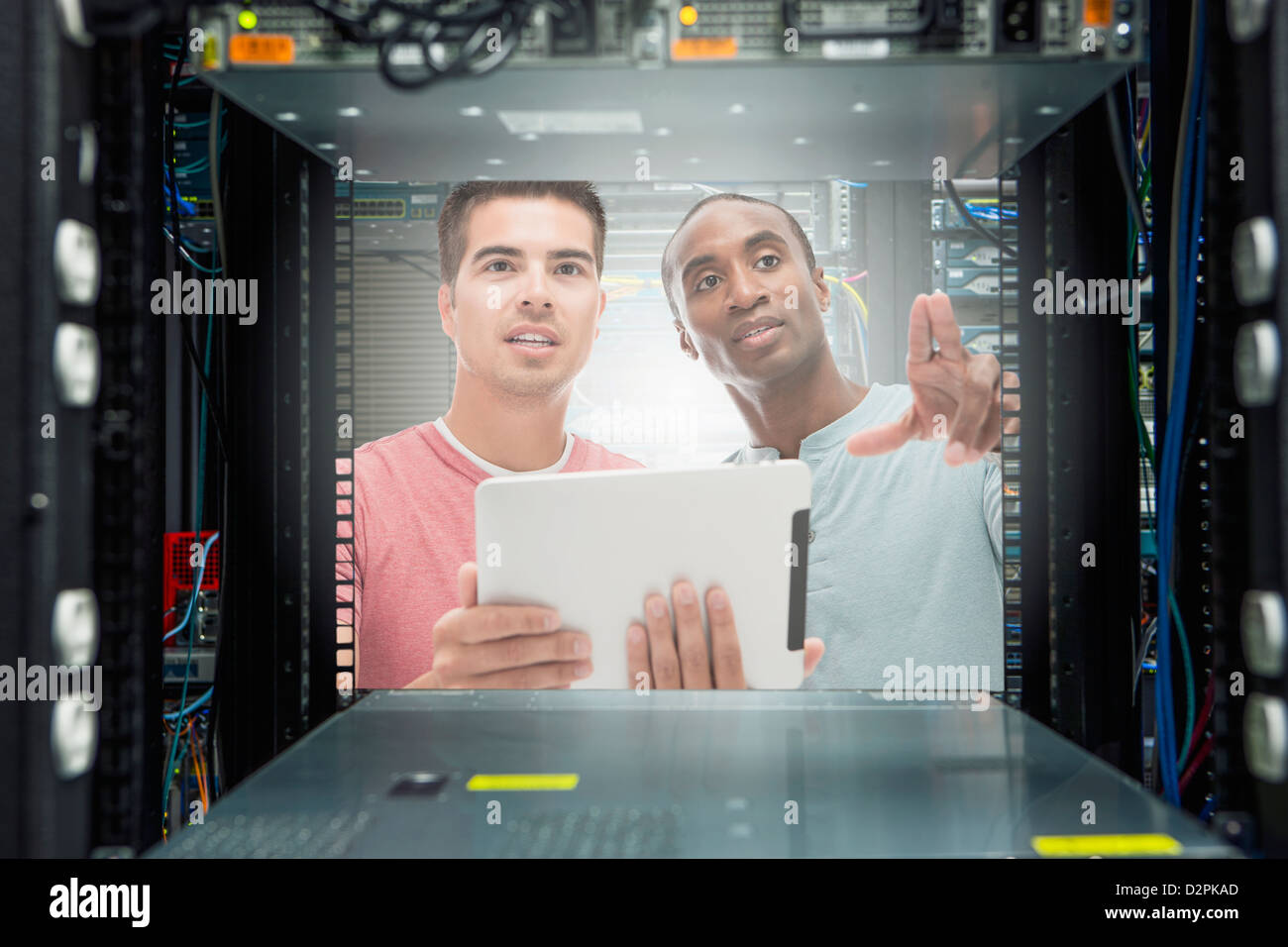 Teamwork server hi-res stock photography and images - Alamy