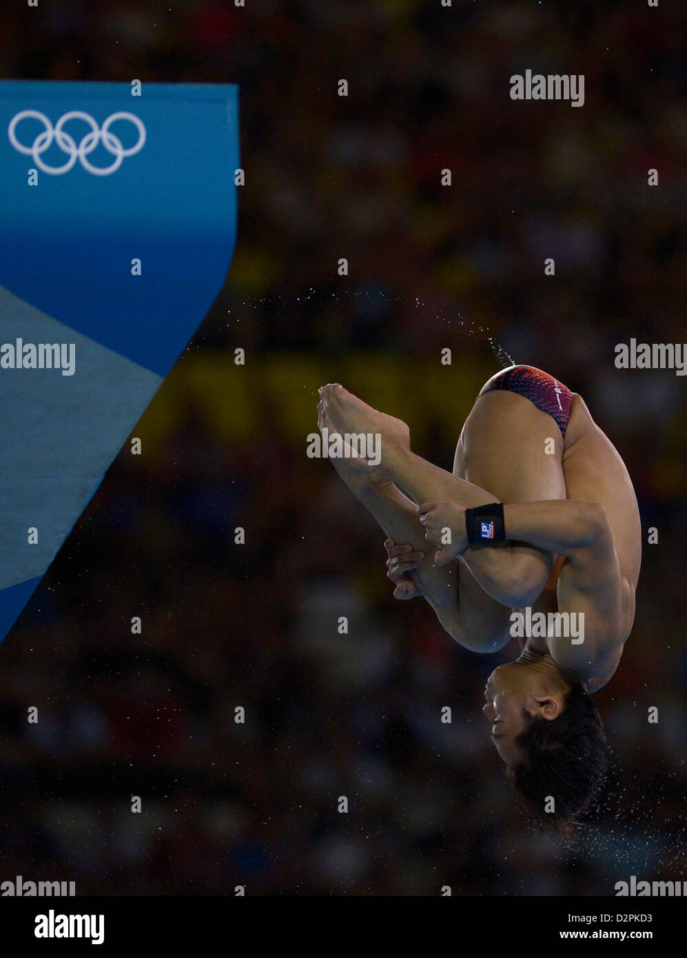 Lomas Bryan Nickson (MAS, Malaysia). 10m High Board Diving Stock Photo ...