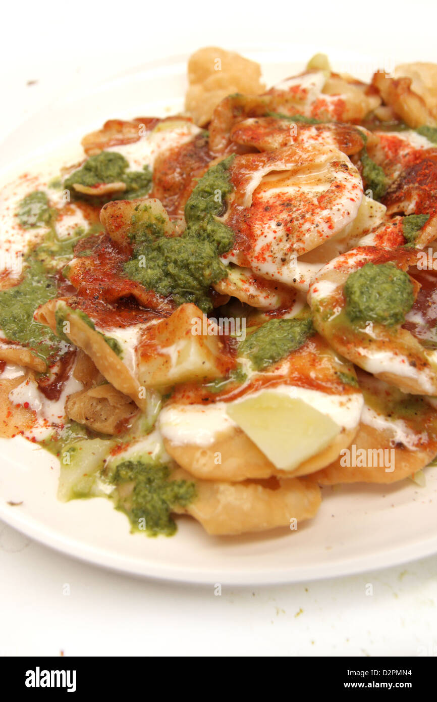 Chaat papri hi-res stock photography and images - Alamy