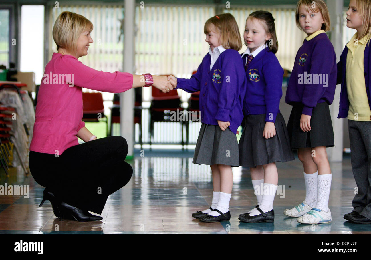 Children Queuing High Resolution Stock Photography and Images - Alamy