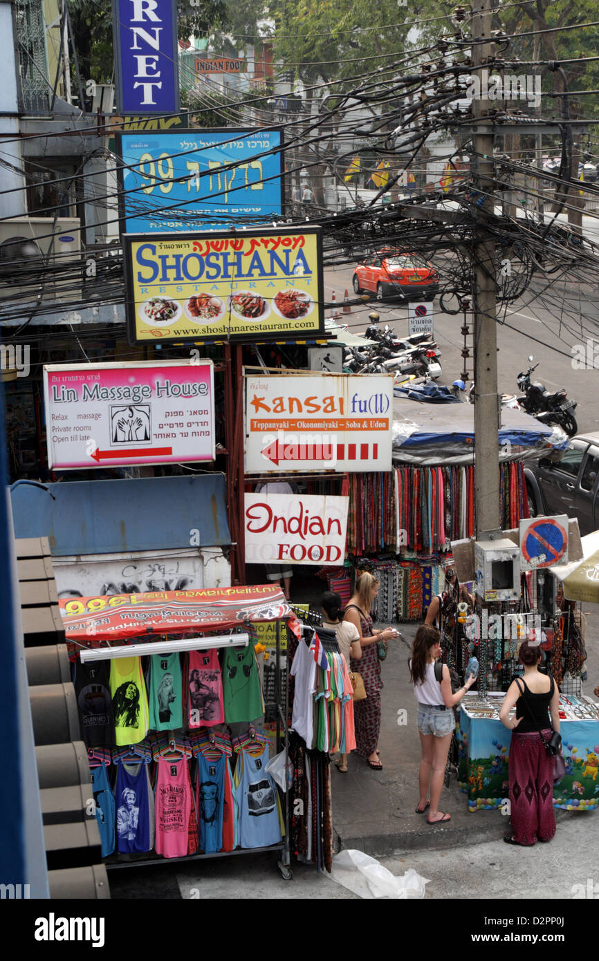 Bangkok thailand city street signs hi-res stock photography and images ...
