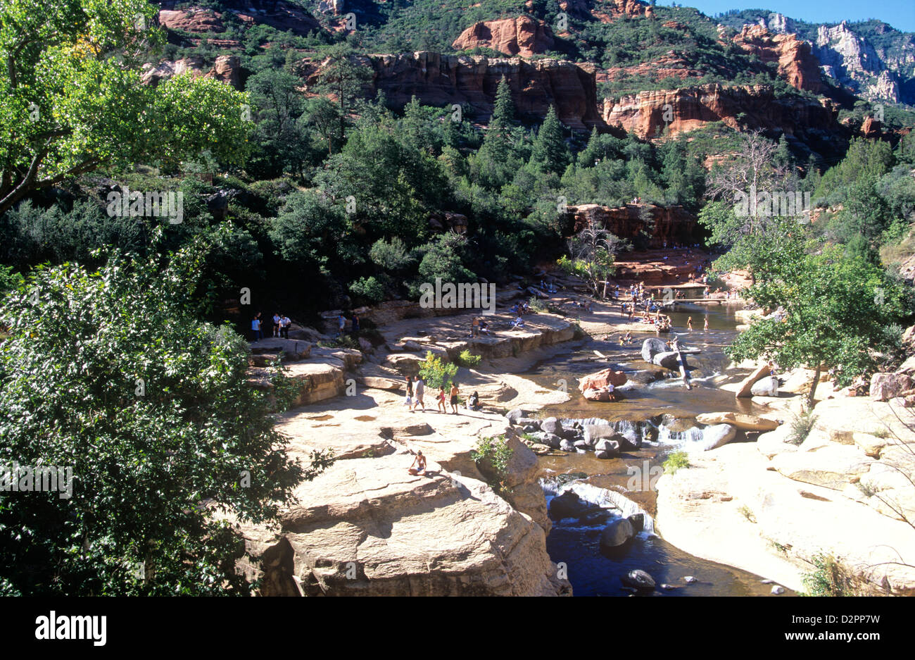 Slide Rock State Park is a popular scenic and recreation area in Oak ...