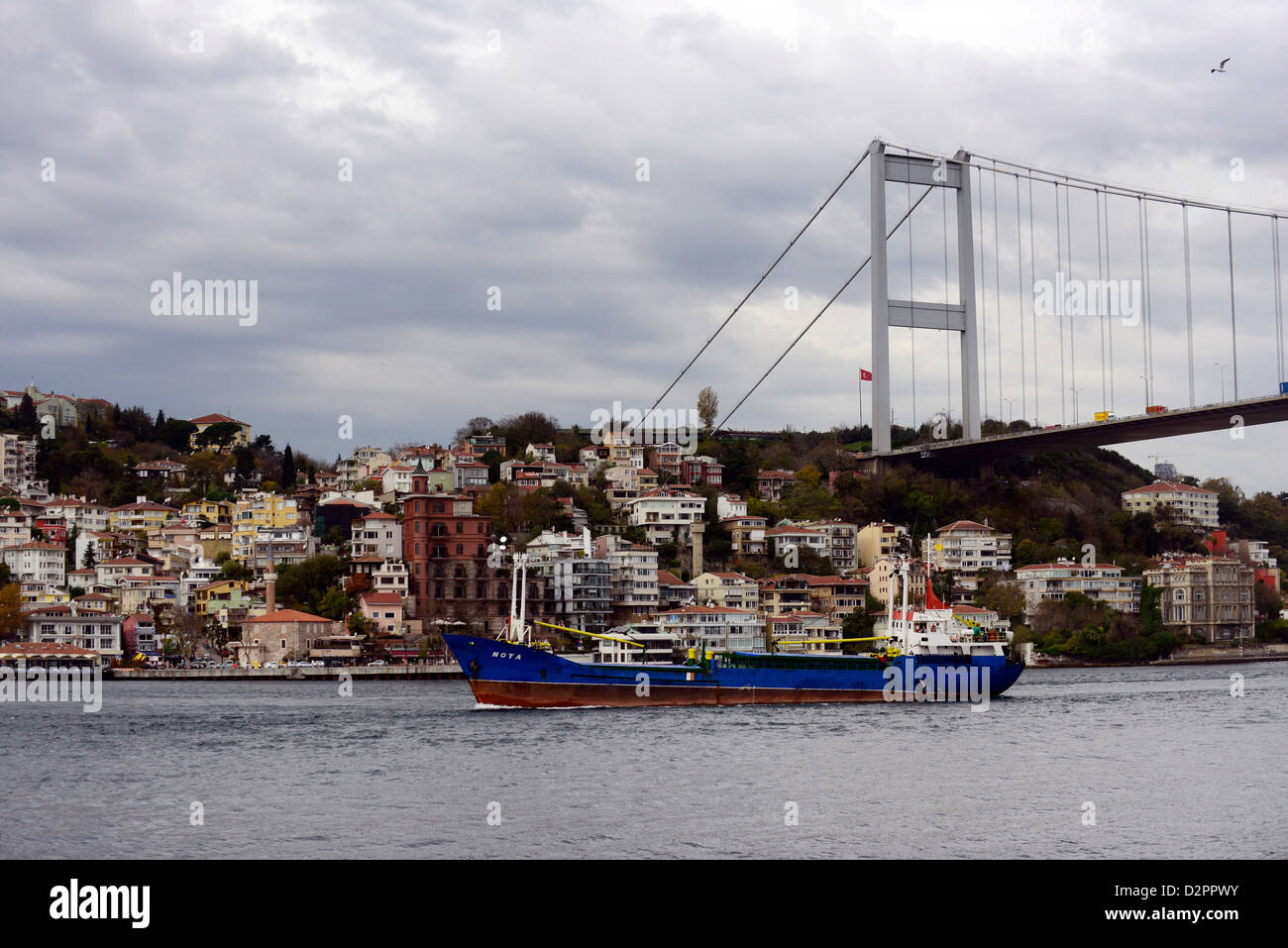 The Bosphorus straits in Istanbul, Turkey Stock Photo - Alamy