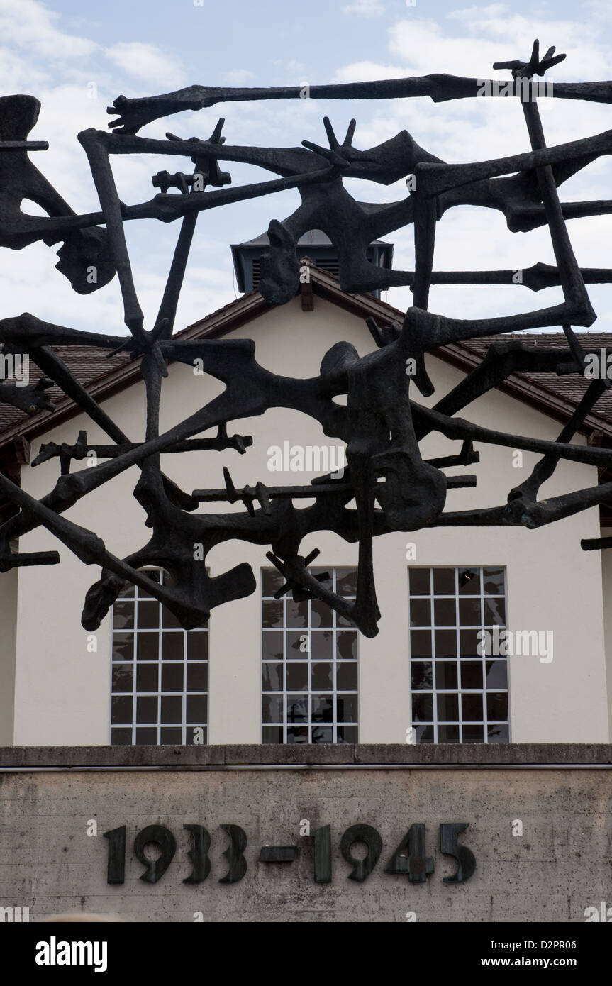 Dachau concentration camp, outside Munich Stock Photo - Alamy