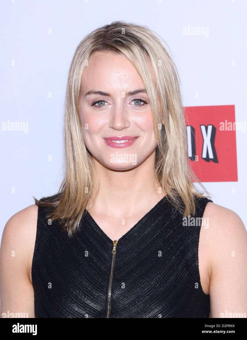 New York, USA. 30th January 2013. Taylor Schilling at arrivals for ...