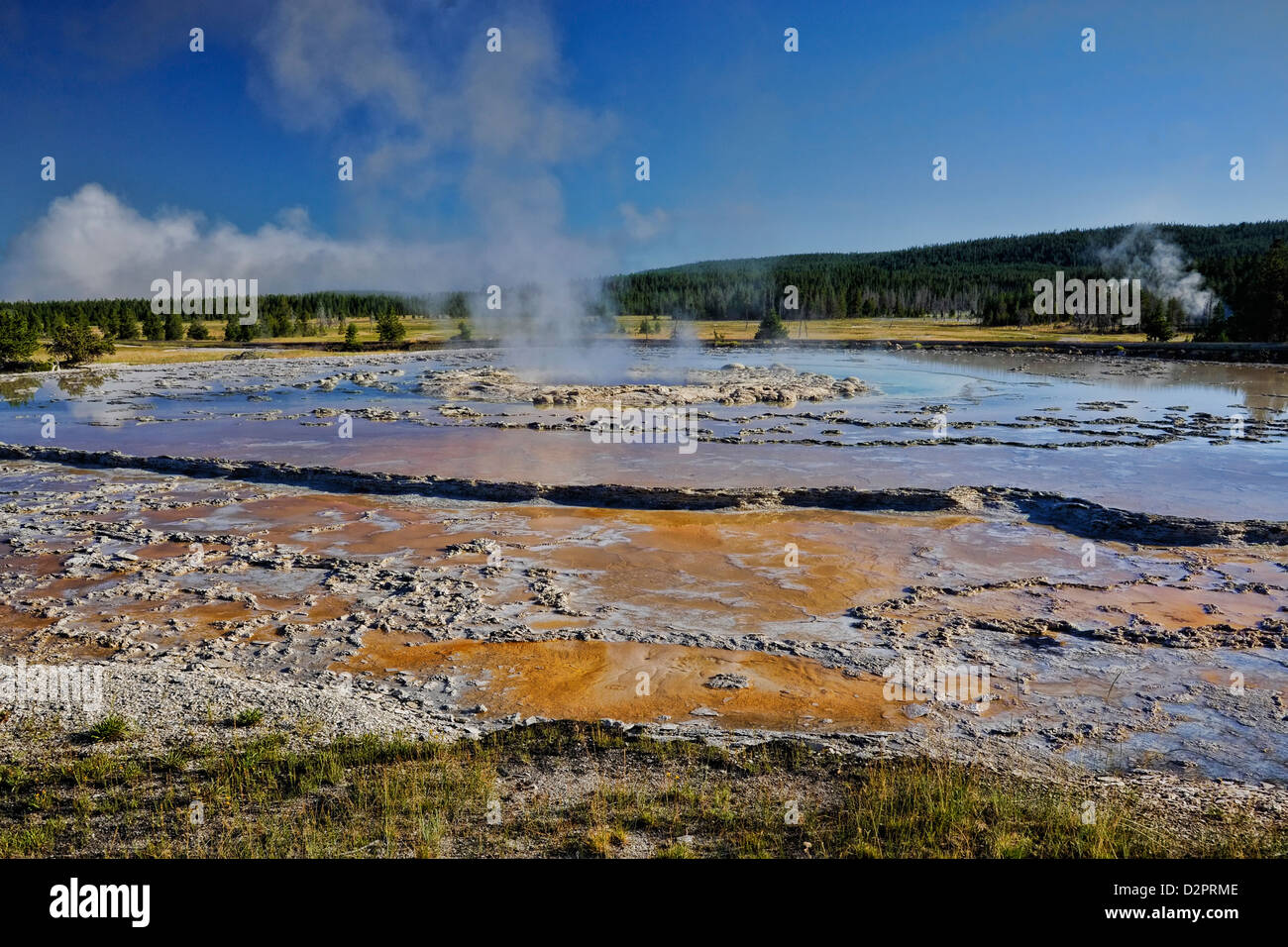 Yellowstone thermal hi-res stock photography and images - Alamy