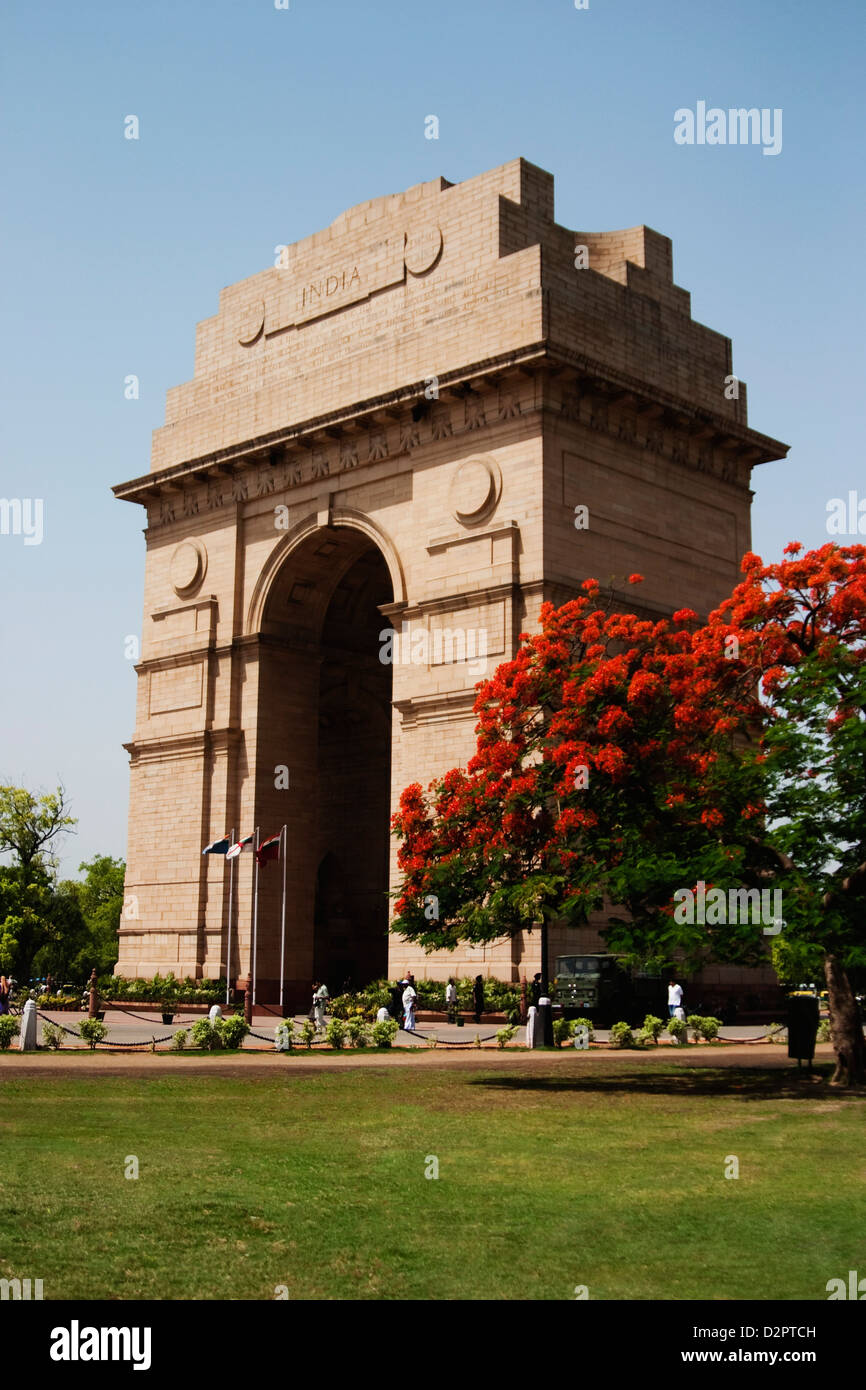 War memorial in a city, India Gate, Delhi, India Stock Photo - Alamy