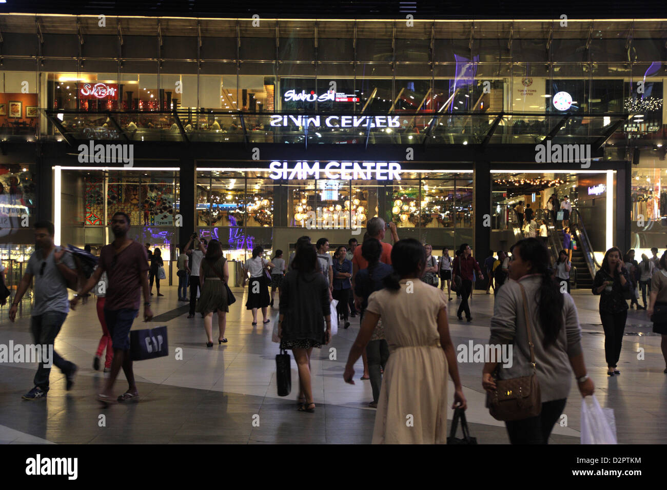 Siam Center shopping mall in Bangkok , Thailand Stock Photo - Alamy
