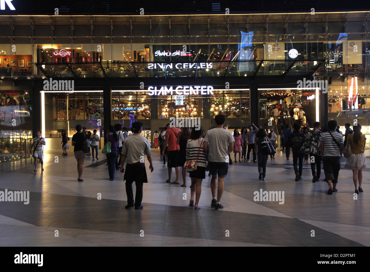 Siam Center shopping mall in Bangkok , Thailand Stock Photo - Alamy