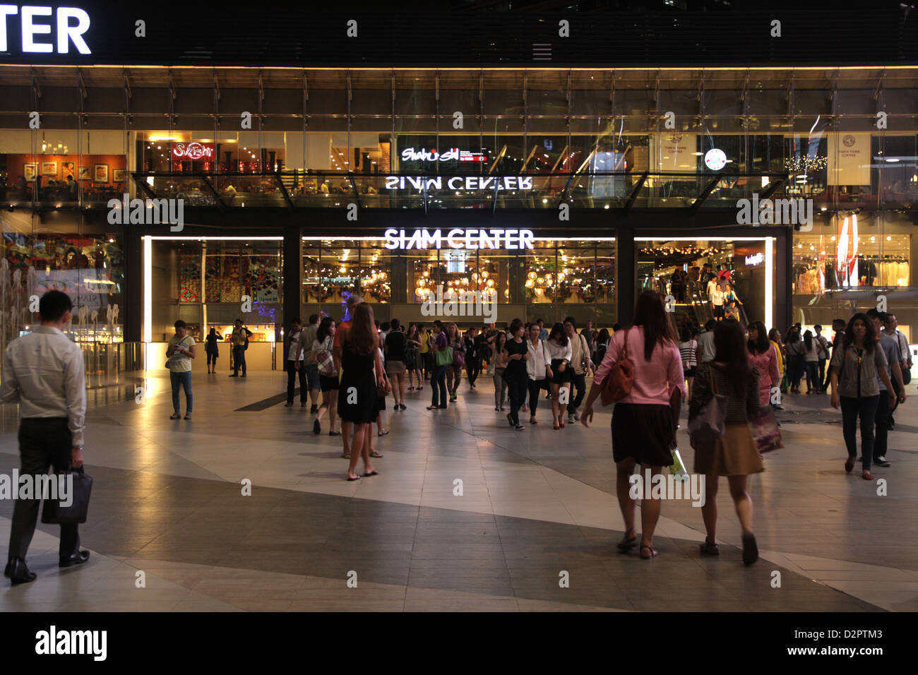 Siam Center shopping mall in Bangkok , Thailand Stock Photo - Alamy