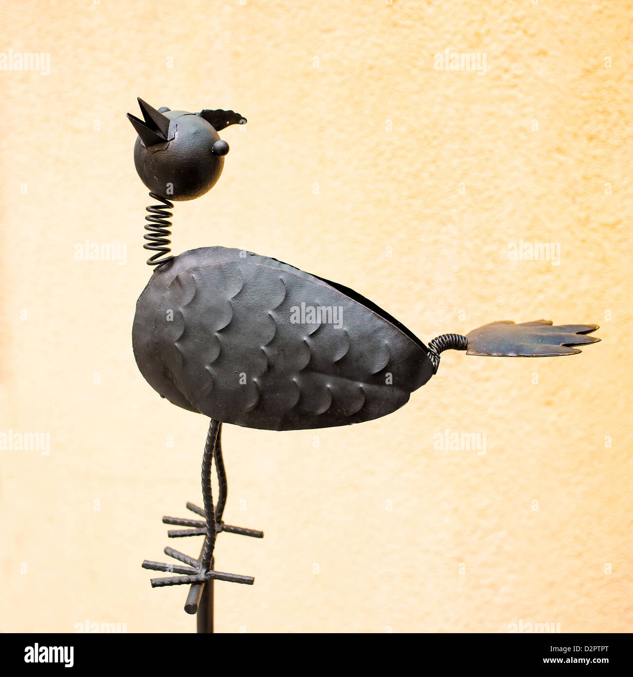 Metal bird construction Stock Photo - Alamy