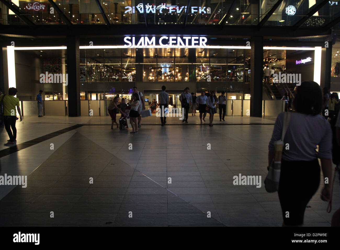 Siam Center shopping mall in Bangkok , Thailand Stock Photo - Alamy