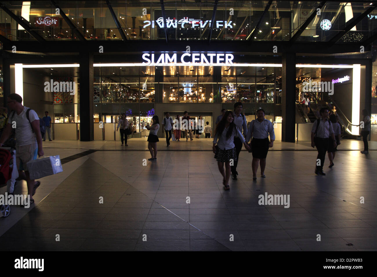 Siam Center shopping mall in Bangkok , Thailand Stock Photo - Alamy