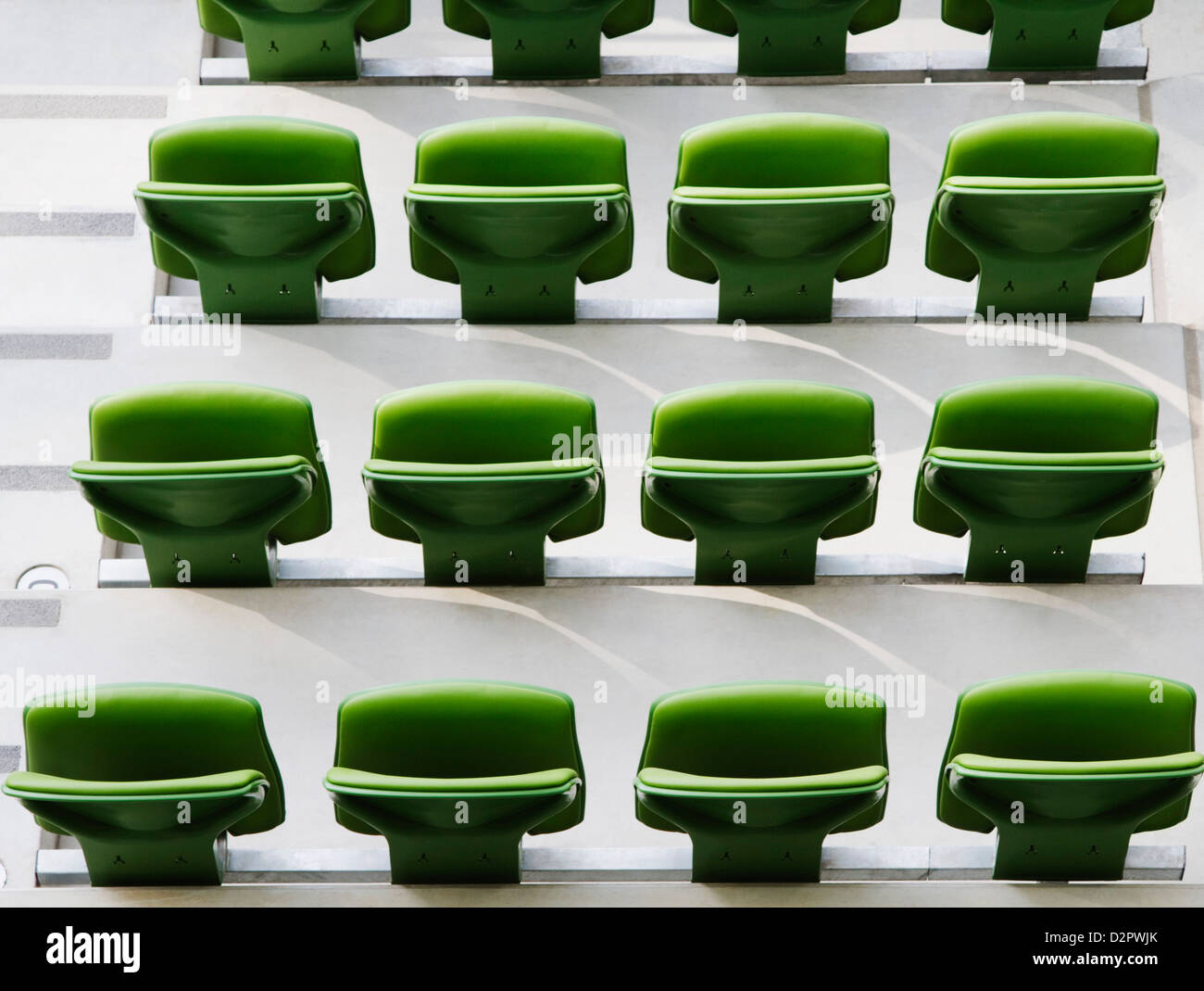 Empty seats in rugby stadium hi-res stock photography and images - Alamy