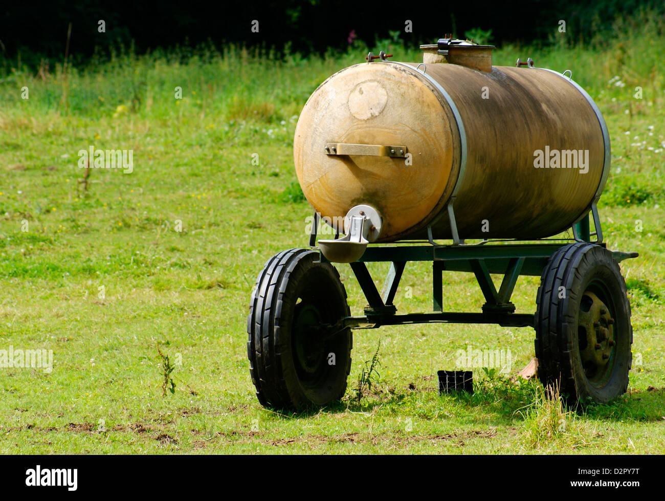 Mobile water barrel drinking trough hi-res stock photography and images ...