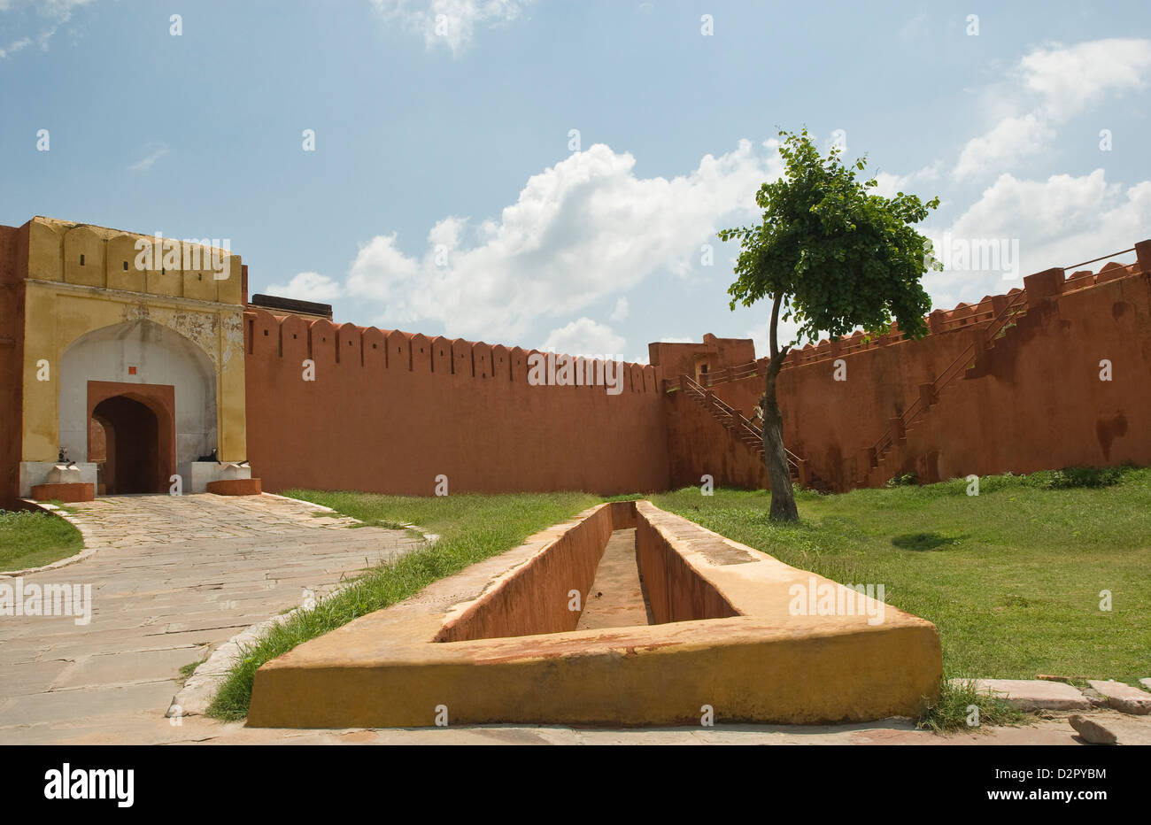Entrance of a fort, Jaigarh Fort, Jaipur, Rajasthan, India Stock Photo ...