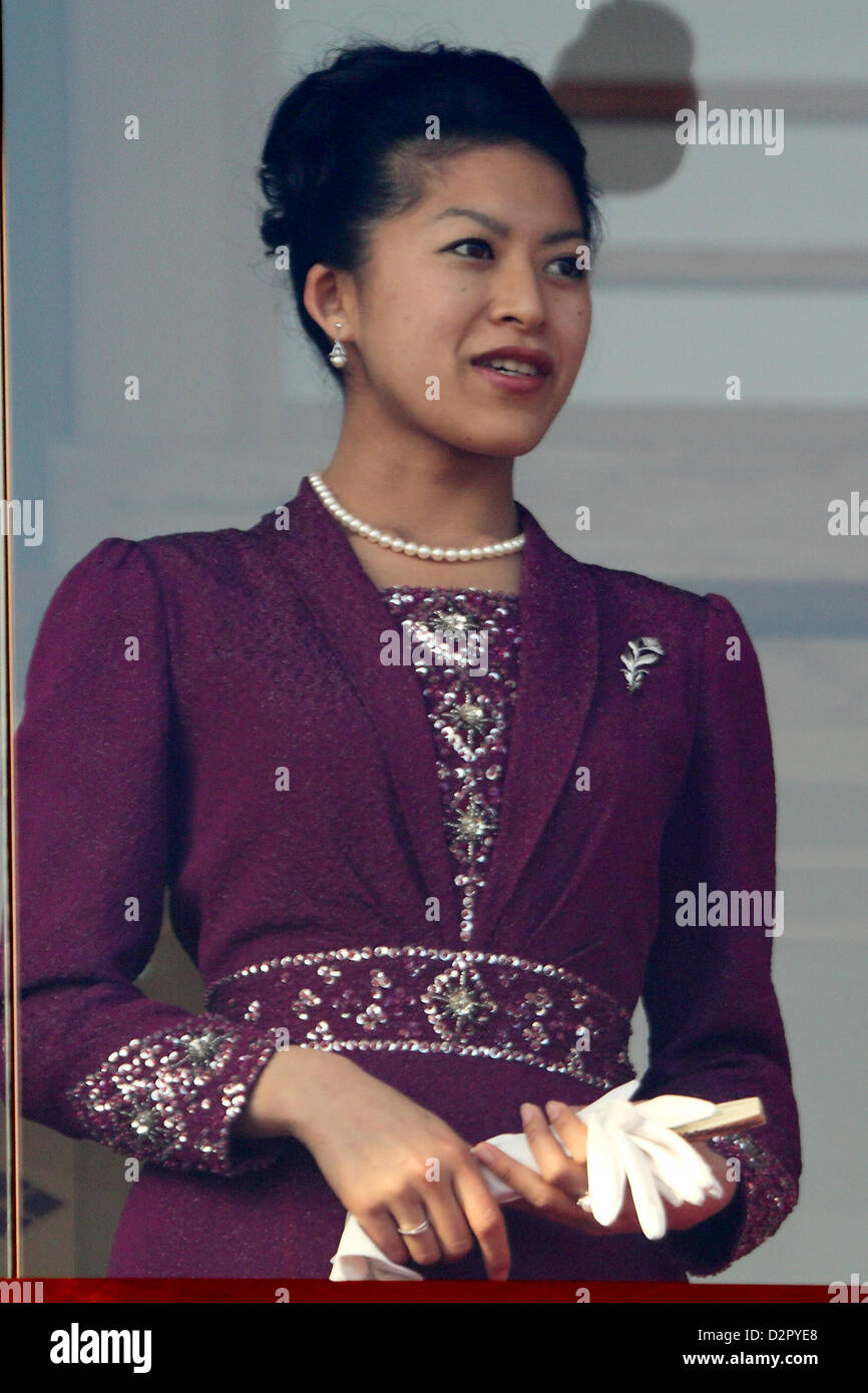 Princesses Tsuguko greets well-wishes for the new year's celebrations ...