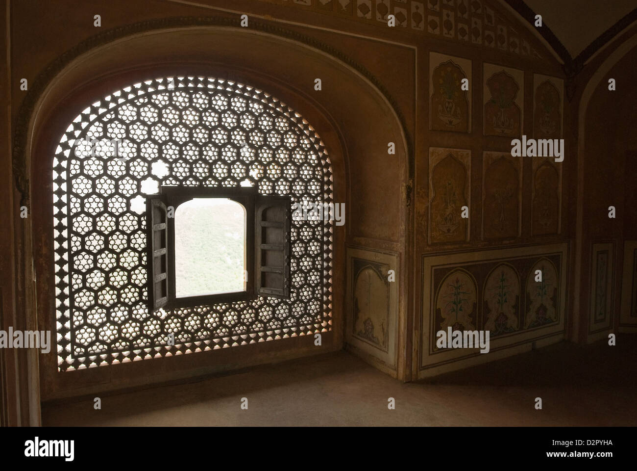 Window of a fort, Jaigarh Fort, Jaipur, Rajasthan, India Stock Photo ...