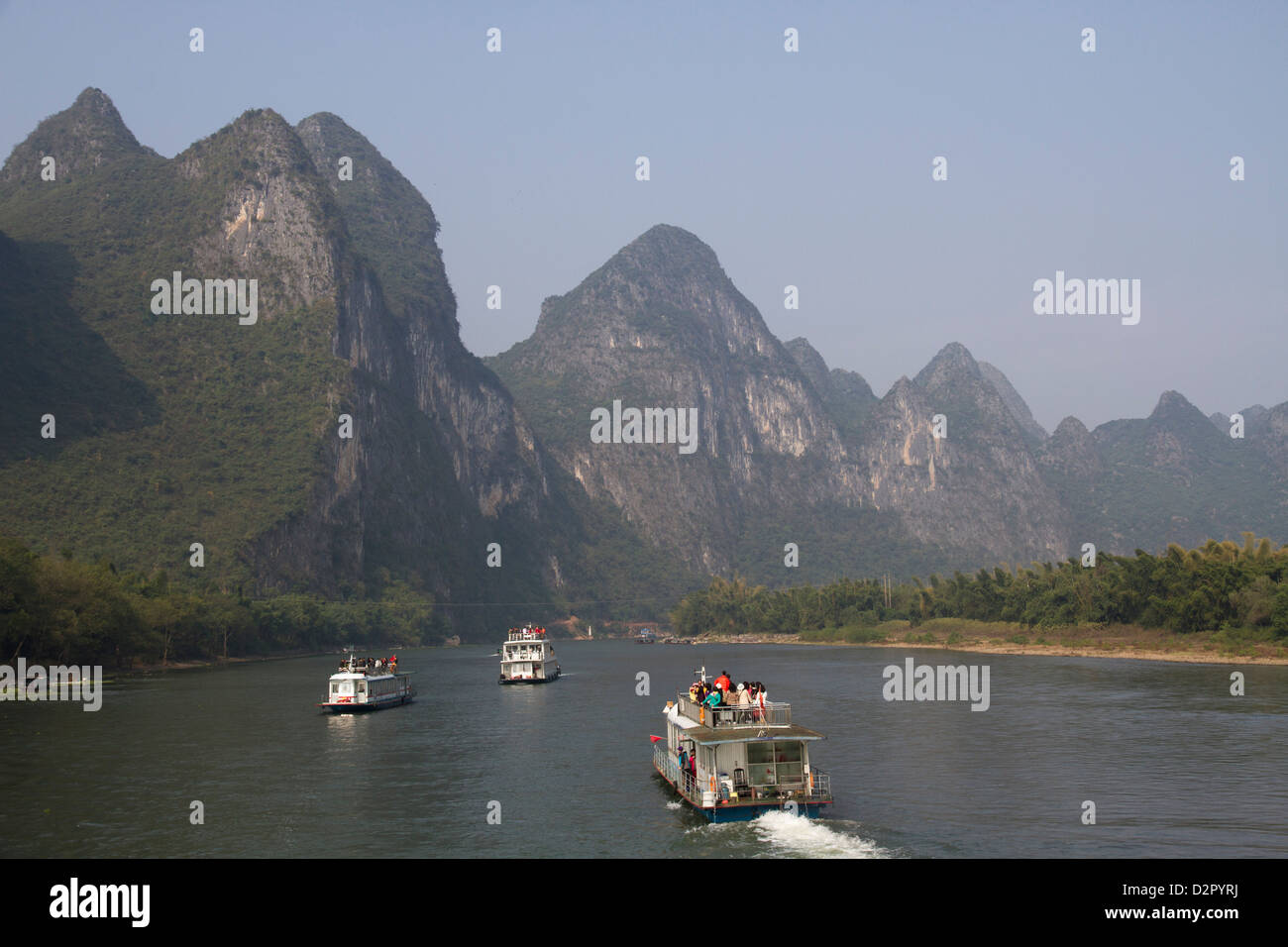 Li River, Guilin, Guangxi, China, Asia Stock Photo - Alamy