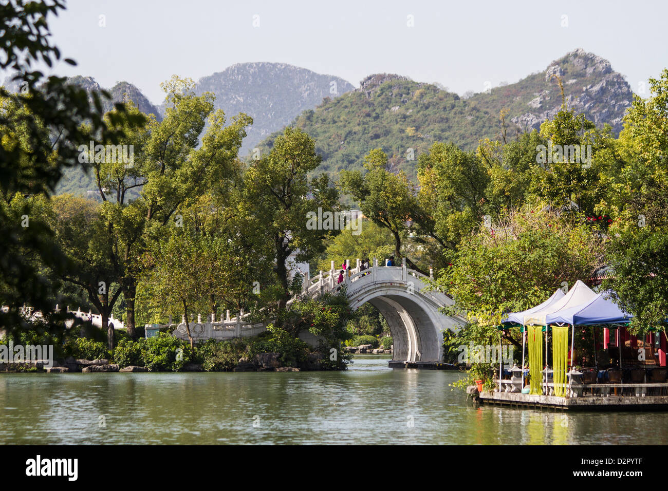 Banyan Lake, Guilin, Guangxi, China, Asia Stock Photo - Alamy