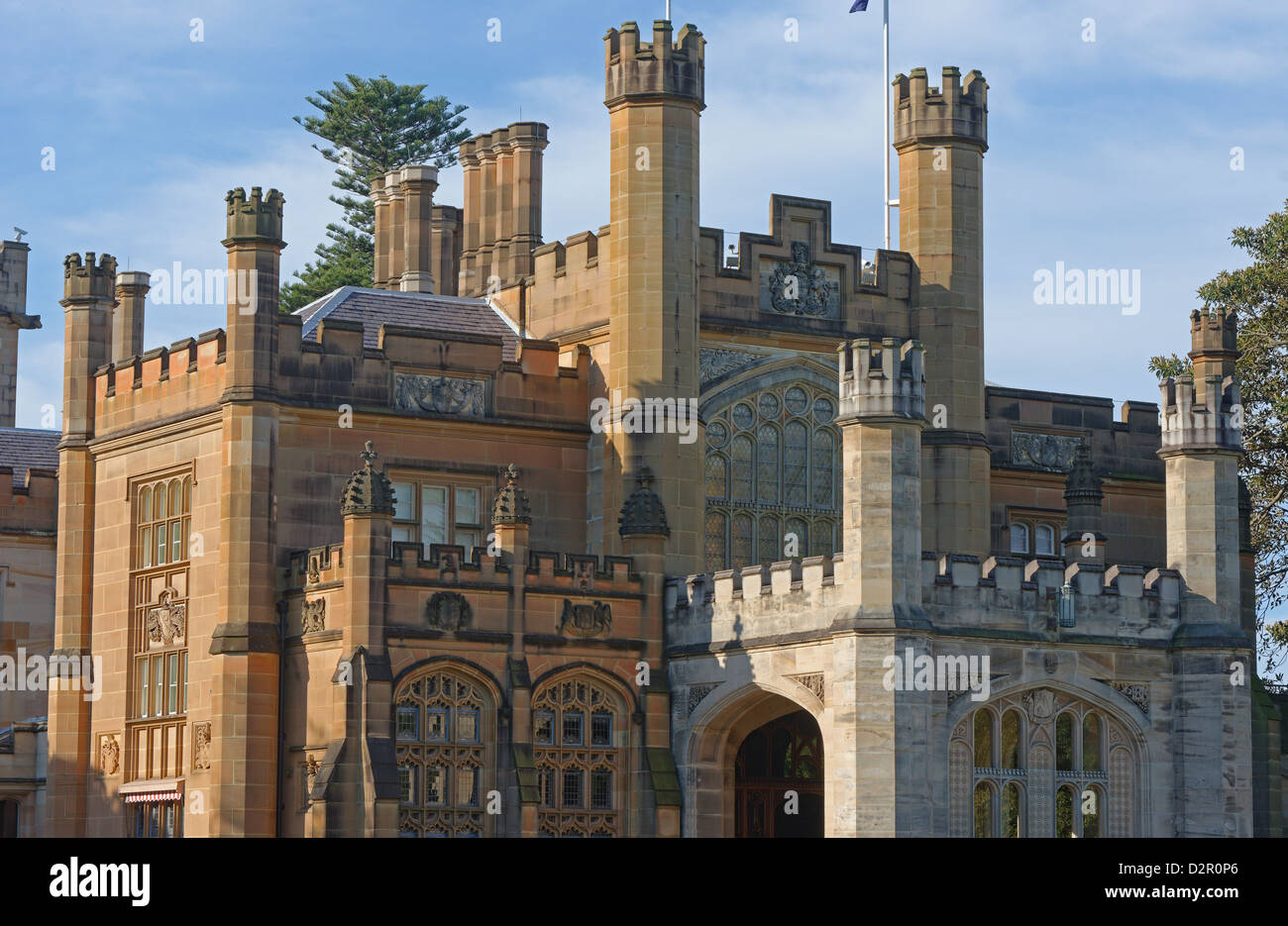 Government House, Sydney, New South Wales, Australia, Pacific Stock ...