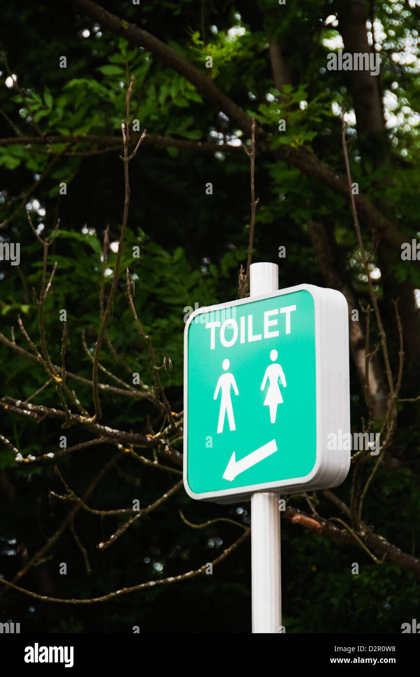Restroom sign, Cesky Krumlov, South Bohemian Region, Czech Republic ...