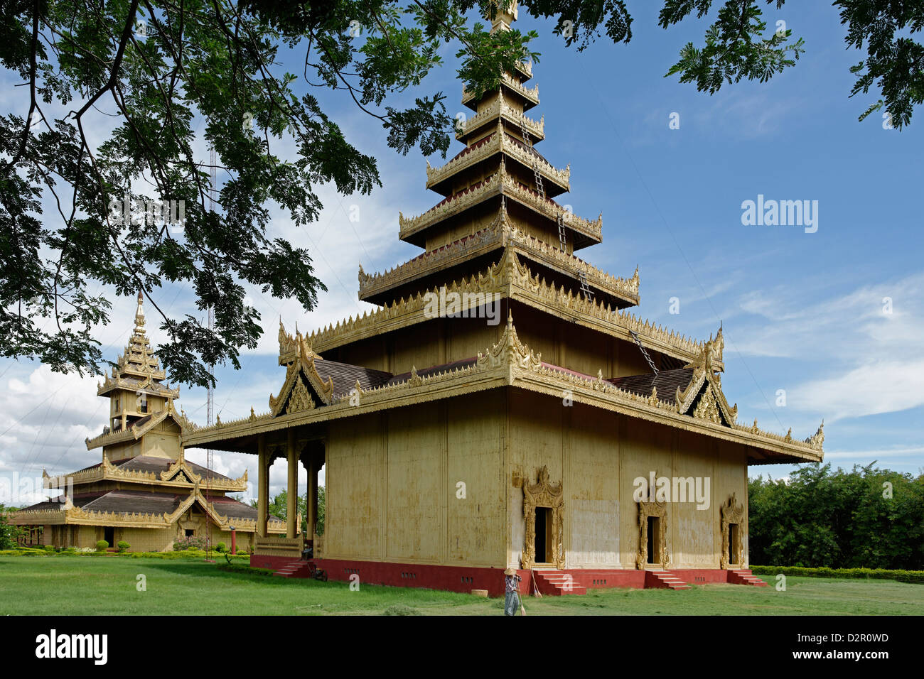 The Palace of Shwebonyadanar Mingalar Nangdaw, Shwebo, Sagaing Division ...