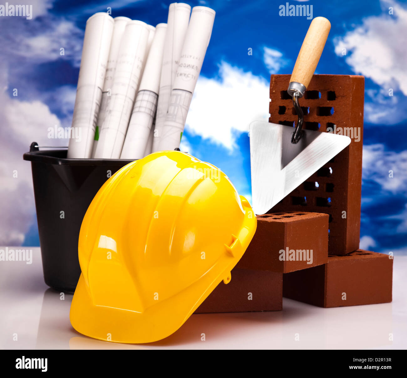 Let's build house Stock Photo - Alamy
