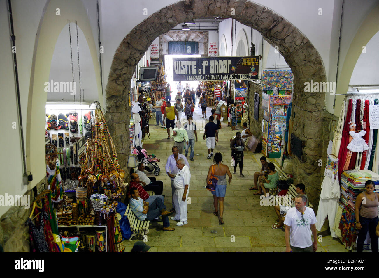 Mercado Modelo, Salvador (Salvador de Bahia), Bahia, Brazil, South ...