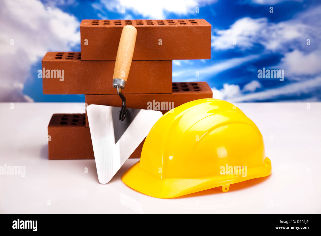 Let's build house Stock Photo - Alamy