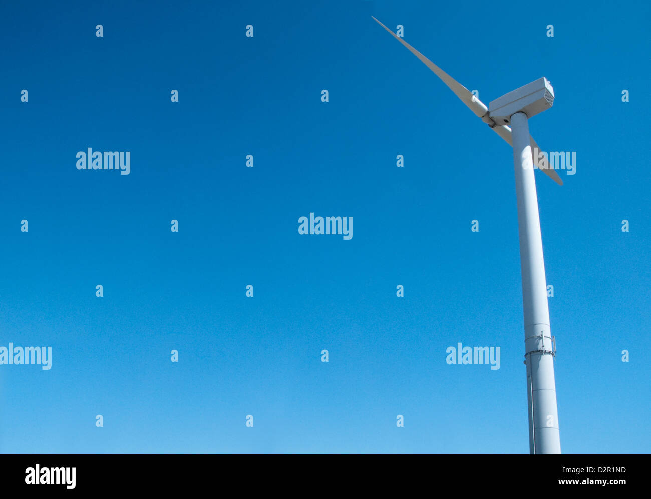 Low angle view of a wind turbine, Scheveningen, The Hague, Netherlands ...