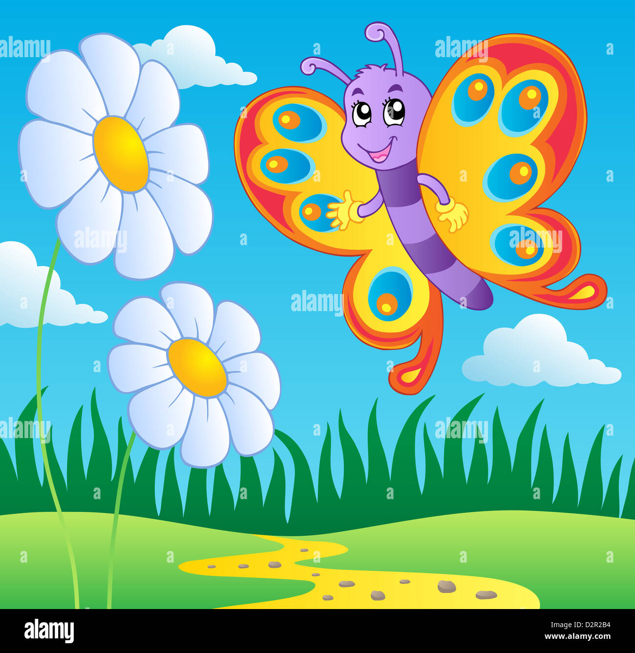 Subtle butterfly design hi-res stock photography and images - Alamy