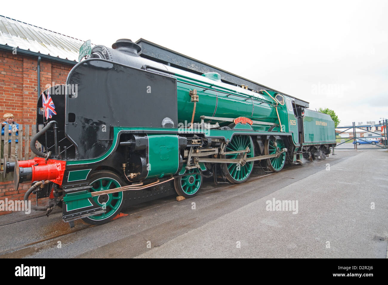 Cheltenham No 925 The Mid Hants Railway at Railfest 2012 at the York ...