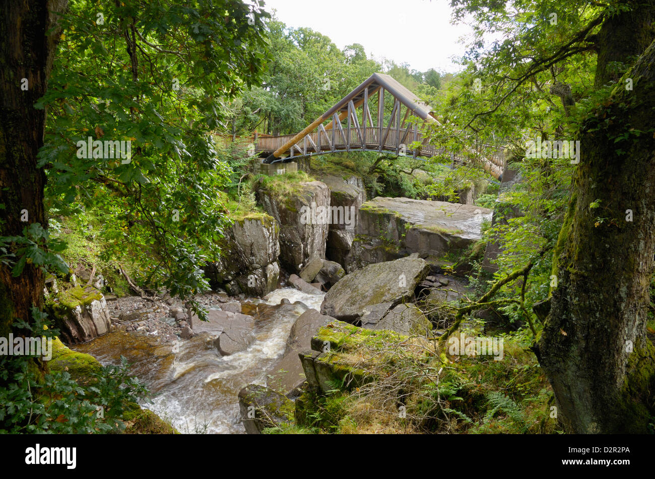 Bracklinn Falls, Callander, Loch Lomond and Trossachs National Park ...